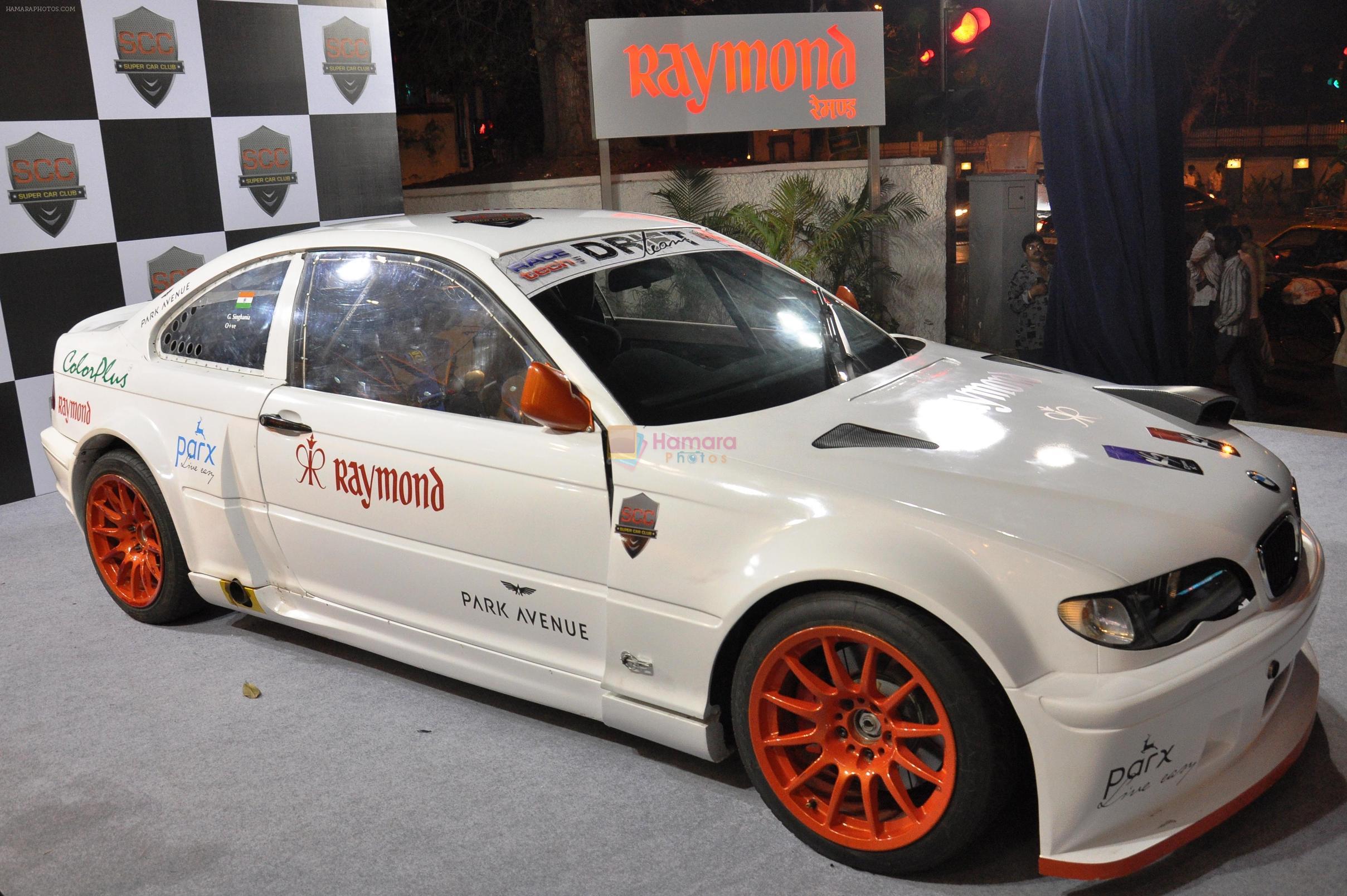 Gautam Singhania unveils India's first drifting car in Mumbai on 7th Dec 2012 / Gautam Singhania ...